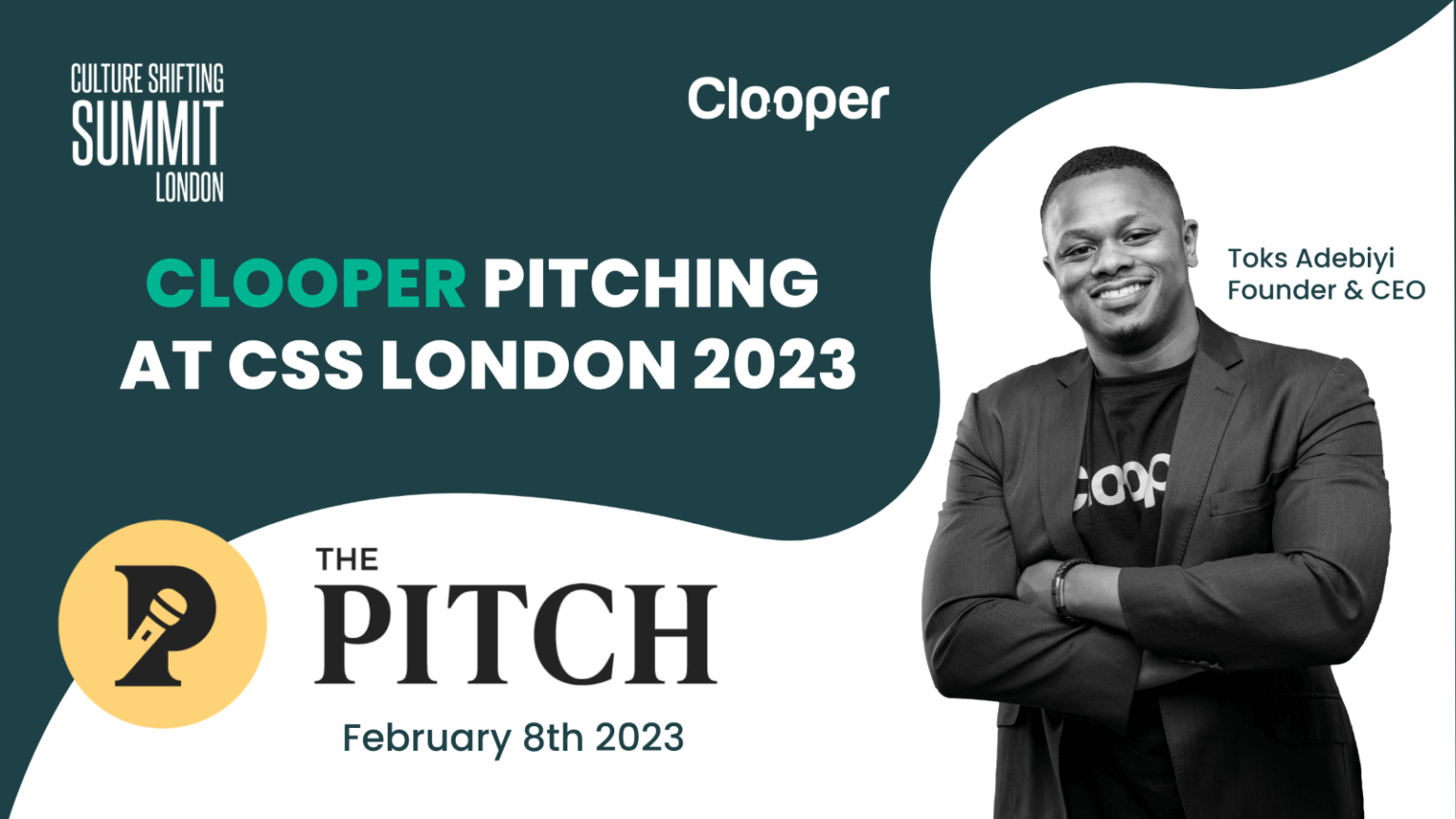 Clooper Pitches at the Exclusive Culture Shifting Summit London 2023 ...